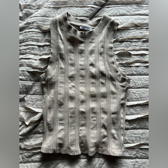 Zara | Tops | Zara Crop Tank | Poshmark